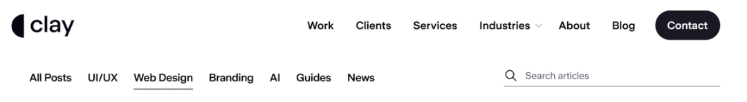 Website Navigation: Create a User-Friendly Site | Clay