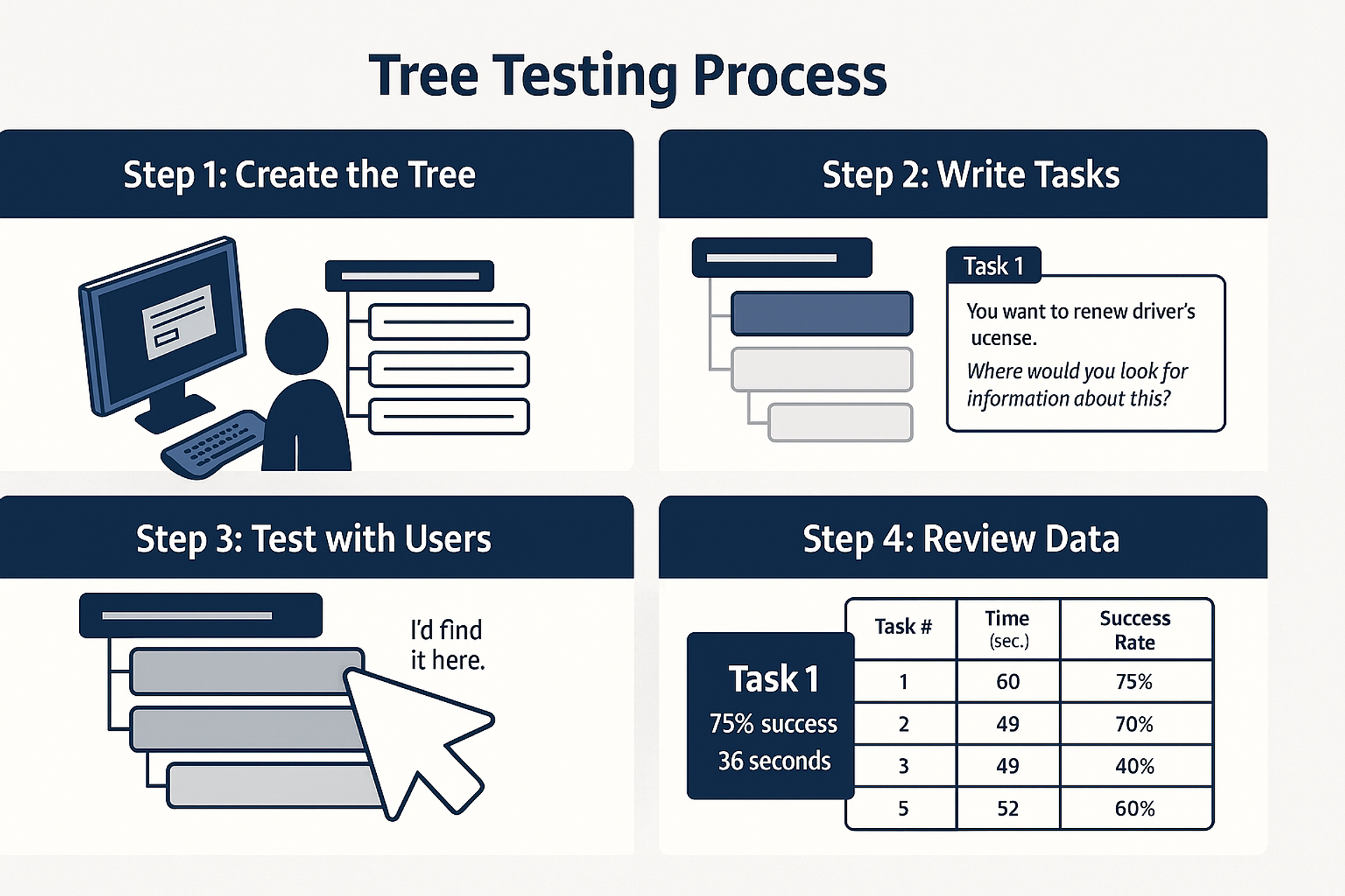 Implementing Tree Testing in UX Design: A Complete Guide | Clay