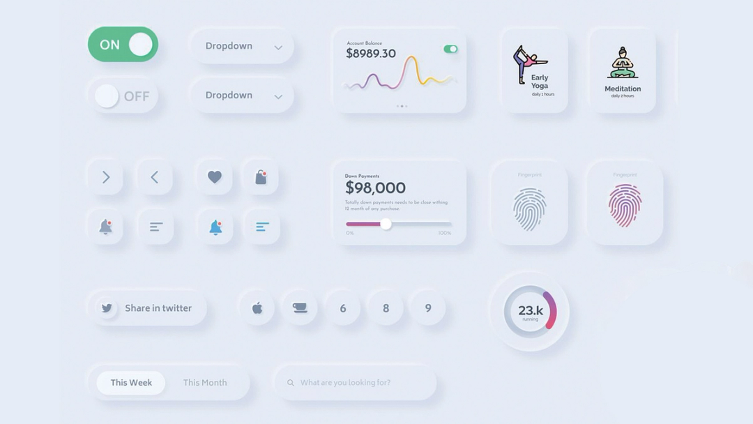 How to Master Neumorphism in UI Design (With Examples) | Clay