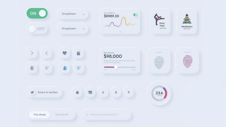 How to Master Neumorphism in UI Design (With Examples) | Clay