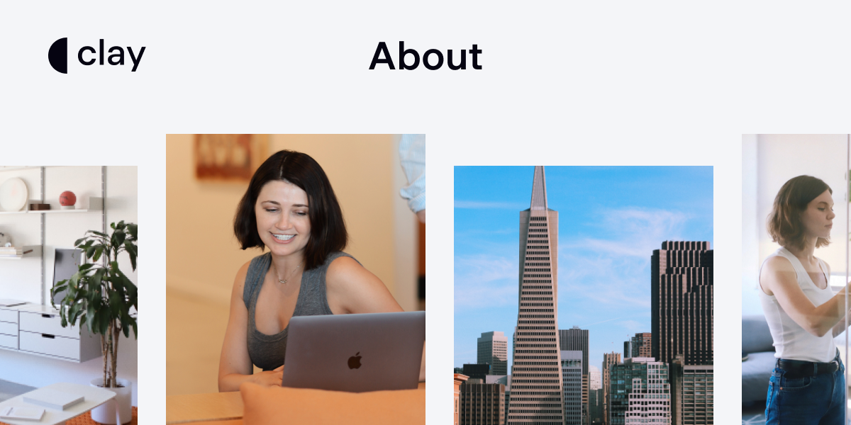 Digital Product and Brand Design Company | About | Clay