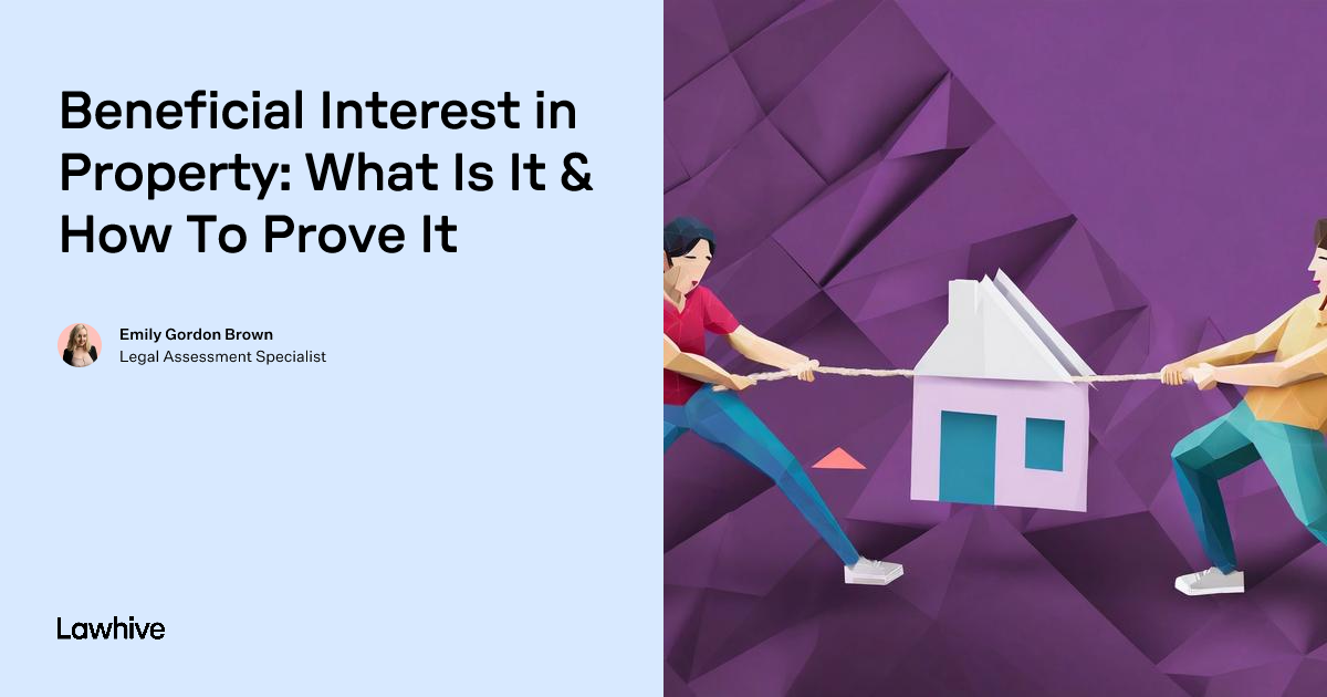 Beneficial Interest in Property: What Is It & How To Prove It | Lawhive