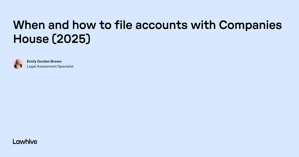 How To File Accounts with Companies House (2024)