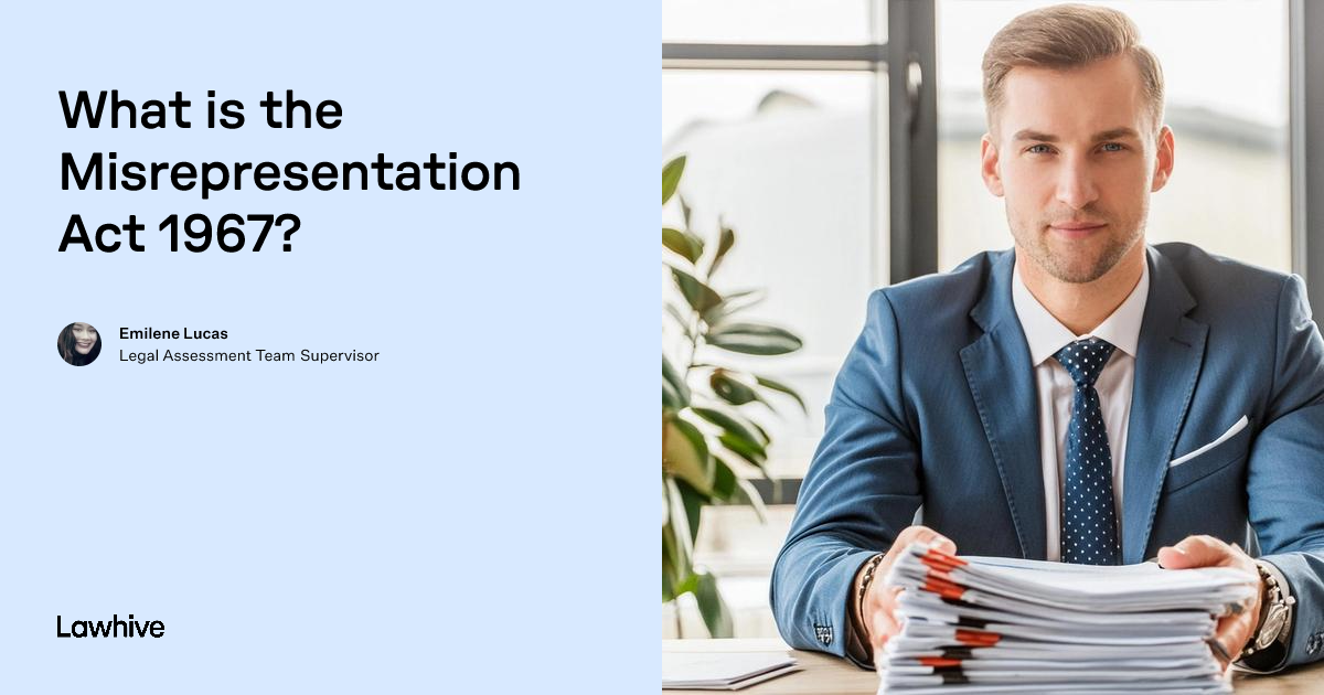 What is the Misrepresentation Act 1967?