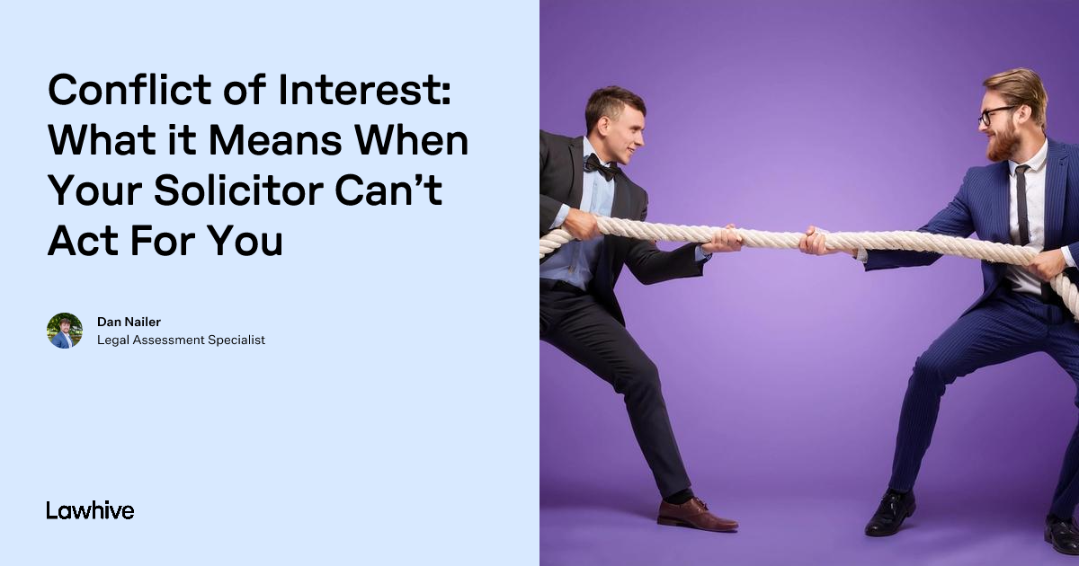 Conflict of Interest: What it Means When Your Solicitor Can’t Act For ...