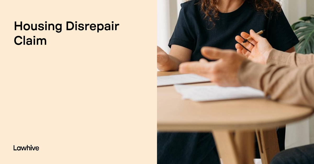 Housing Disrepair Claim | Landlord & Tenant Solicitors Online | Lawhive
