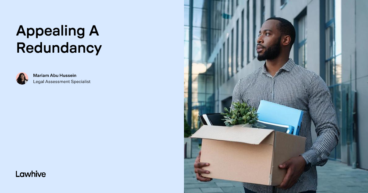 Appealing A Redundancy | Lawhive