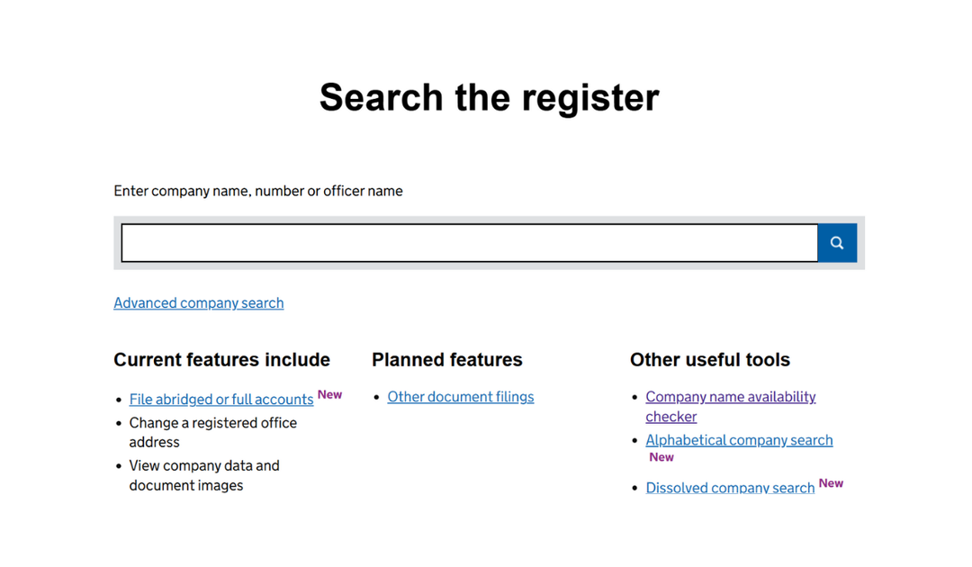 Companies House Data: How to Find Company Information