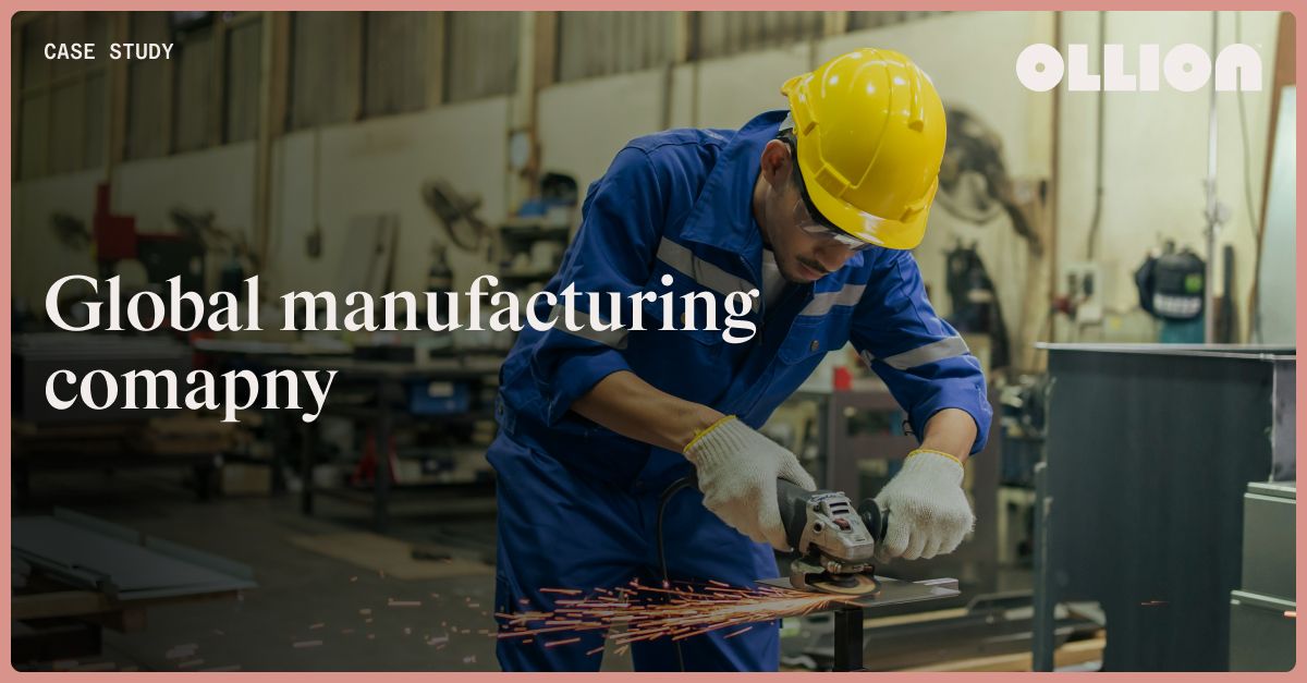 Unified Reporting with Central Data Hub for Global Manufacturing