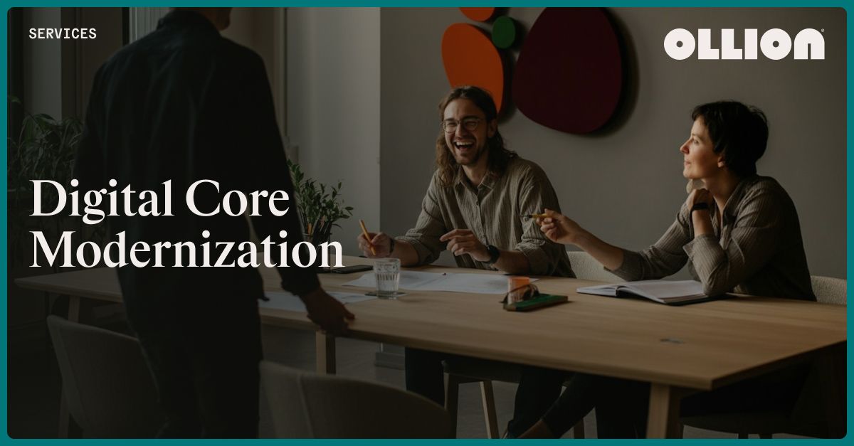 Digital Core Modernization Services | Ollion