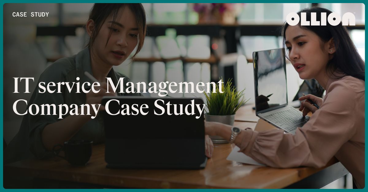 IT Service Management Company Case Study