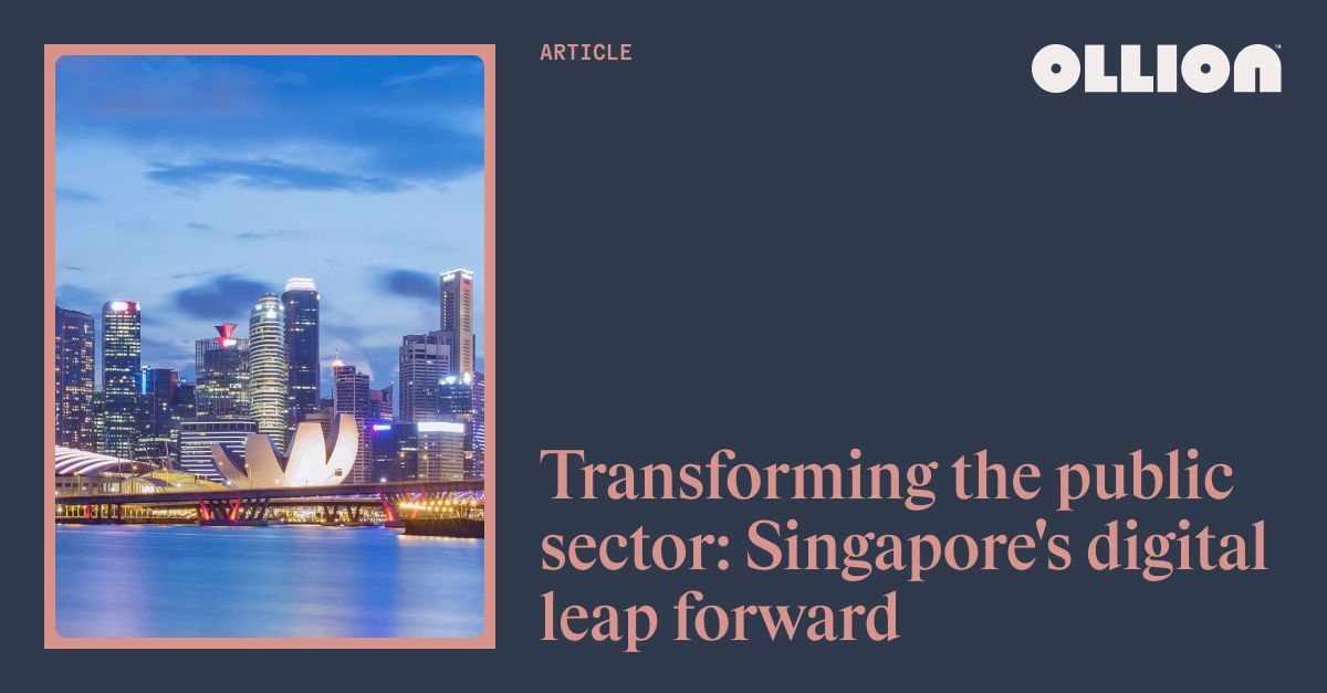 Singapore Public Sector Digital Transformation