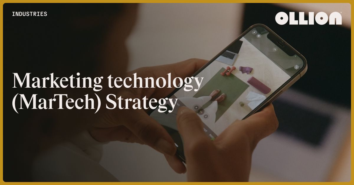 MarTech Strategy | Ollion