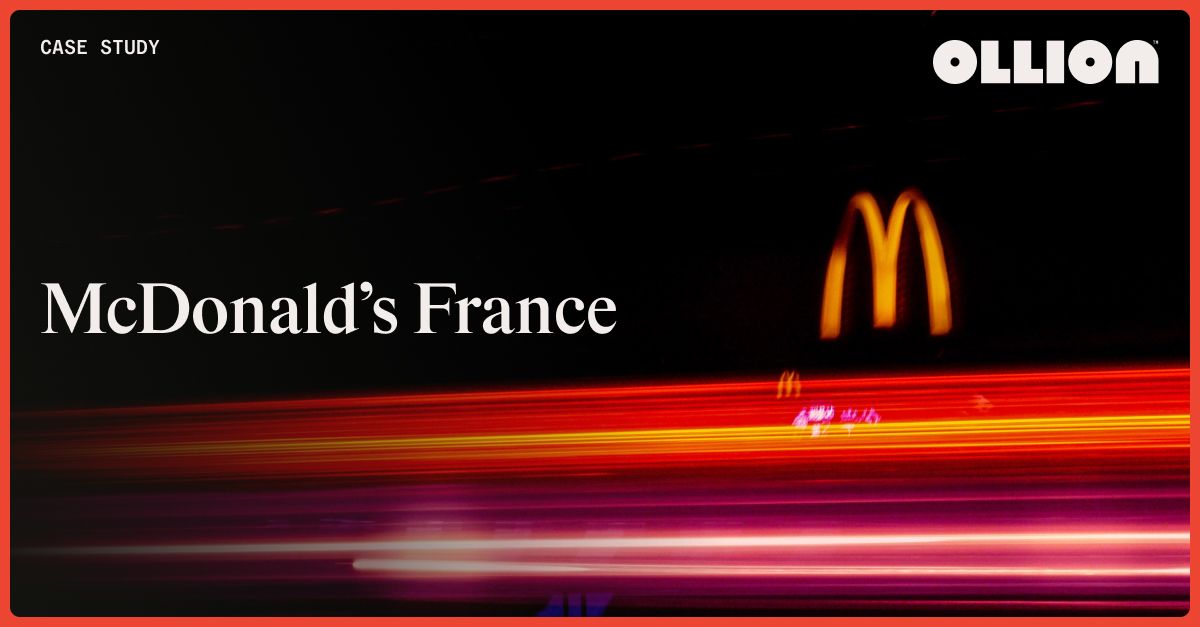 McDonald's France Data Analysis Case Study | Ollion