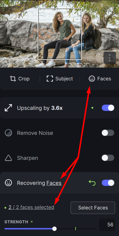 Recover Faces In An Image | Topaz Photo AI