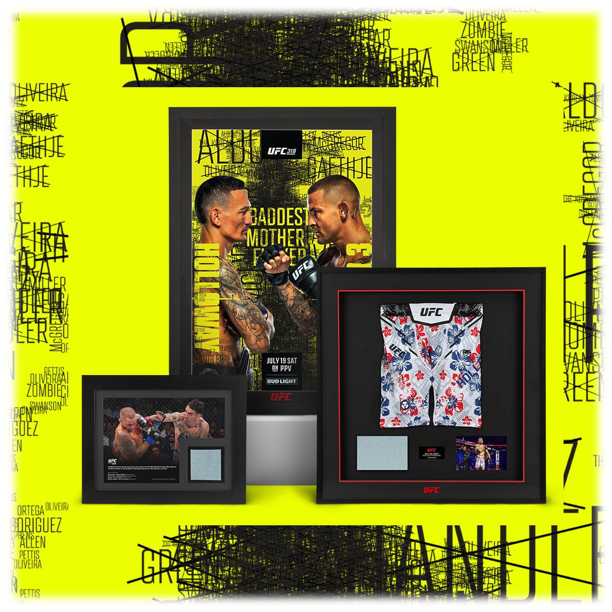 UFC Collectibles | Memento Exclusives | Memento Exclusives