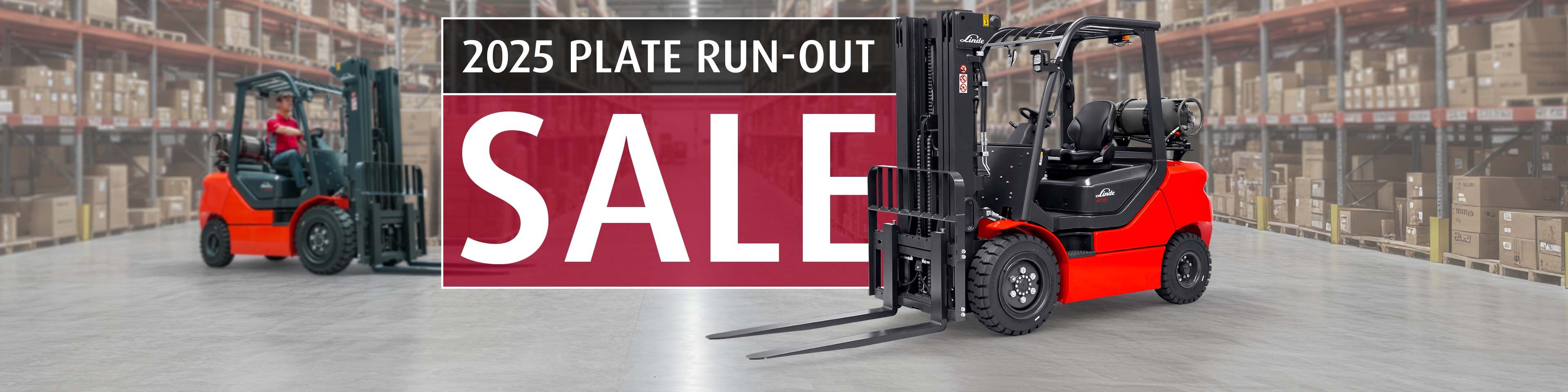 2025 Plate Run-Out Sale | Linde Australia