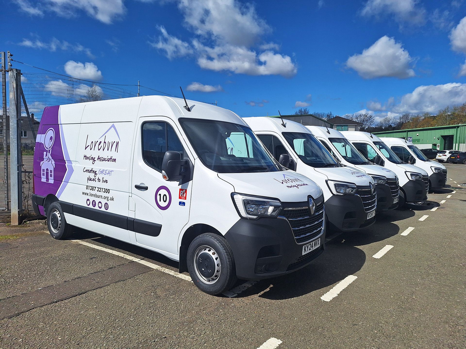 Fraikin delivers 25 vans for housing association | Commercial Vehicle ...