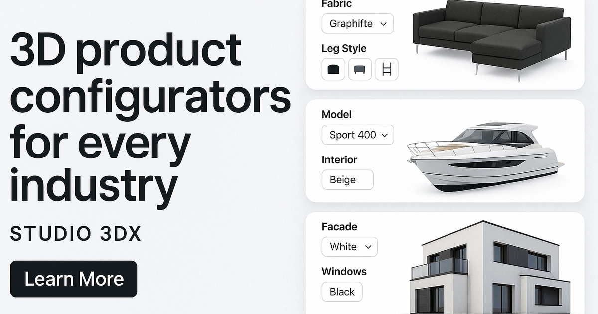 Enquiry for 3D Configurators