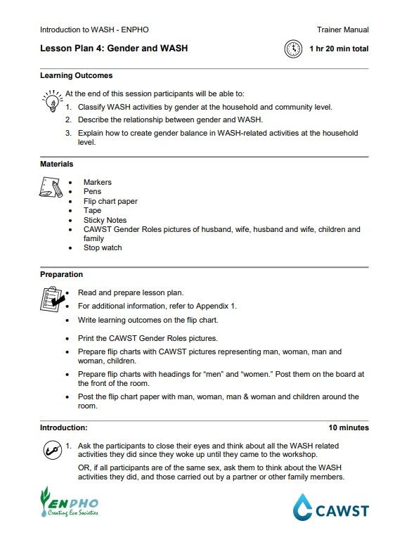 Community WASH Promotion | WASH Resources