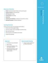 Workshop Closing Lesson Plan LPD WASH Resources