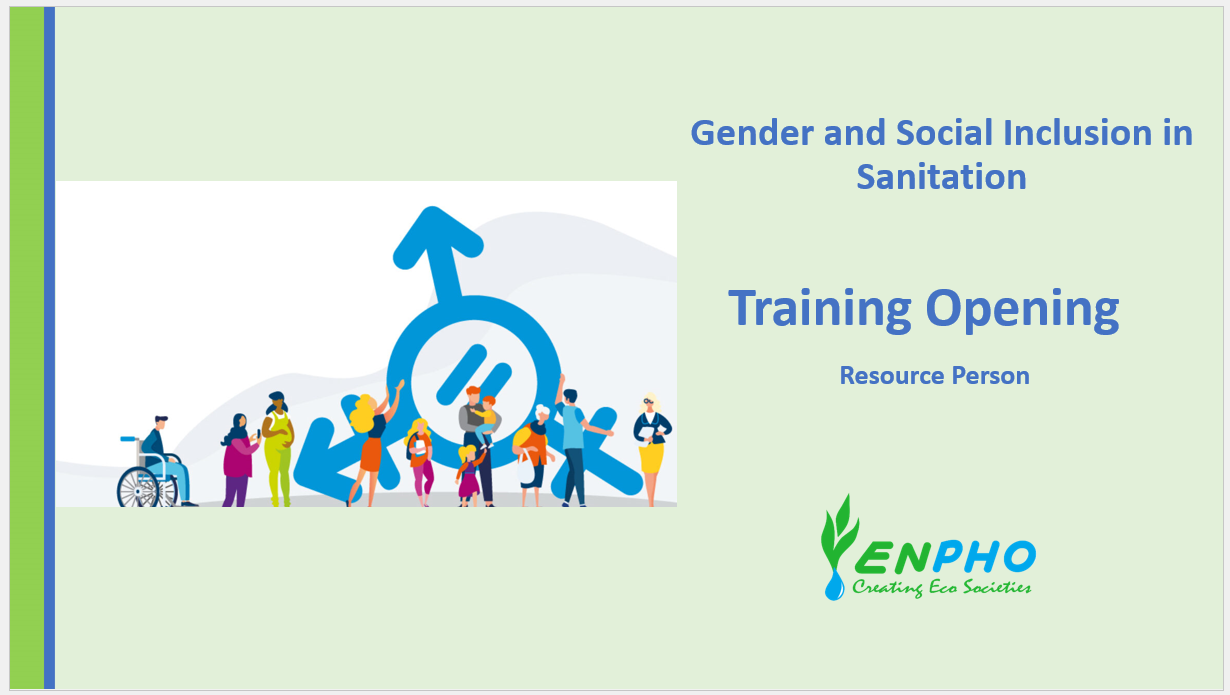 GESI Lesson 1- Training Opening | WASH Resources