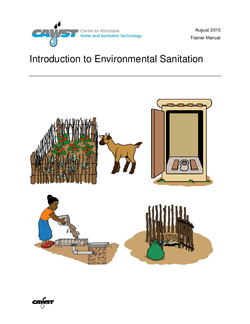 Environmental Sanitation Trainer Manual | WASH Resources