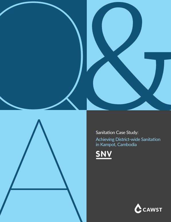 SNV in Cambodia - Sanitation Case Study | WASH Resources