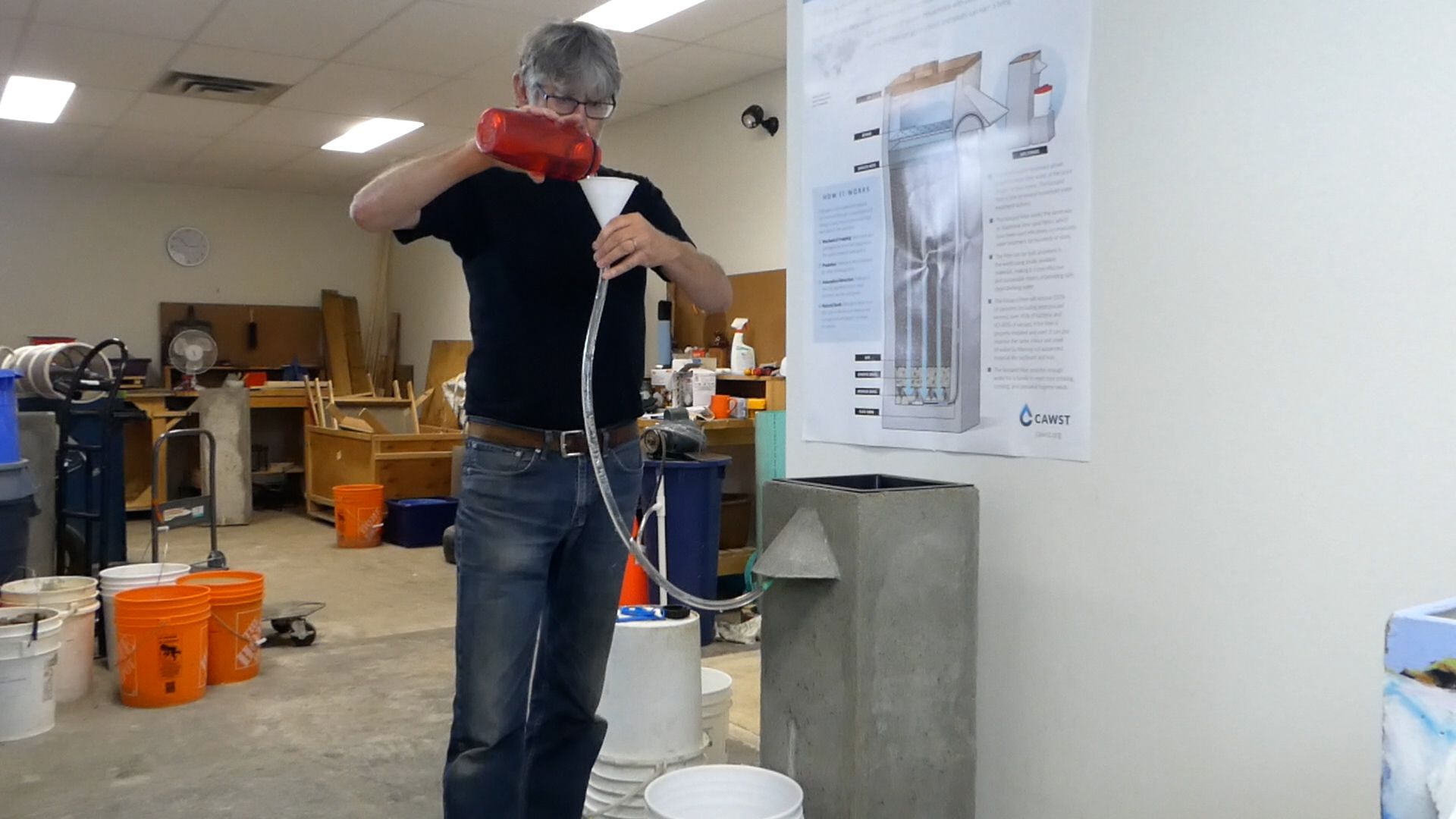 Disinfect the Outlet Tube | WASH Resources