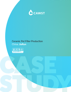 Ceramic Pot Filter Production China: JiaRun | WASH Resources