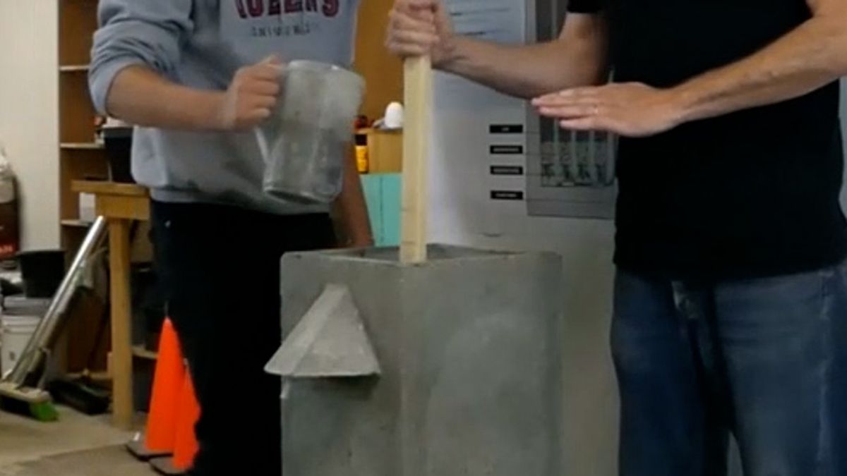 Install a Concrete Biosand Filter (BSF) Container | WASH Resources