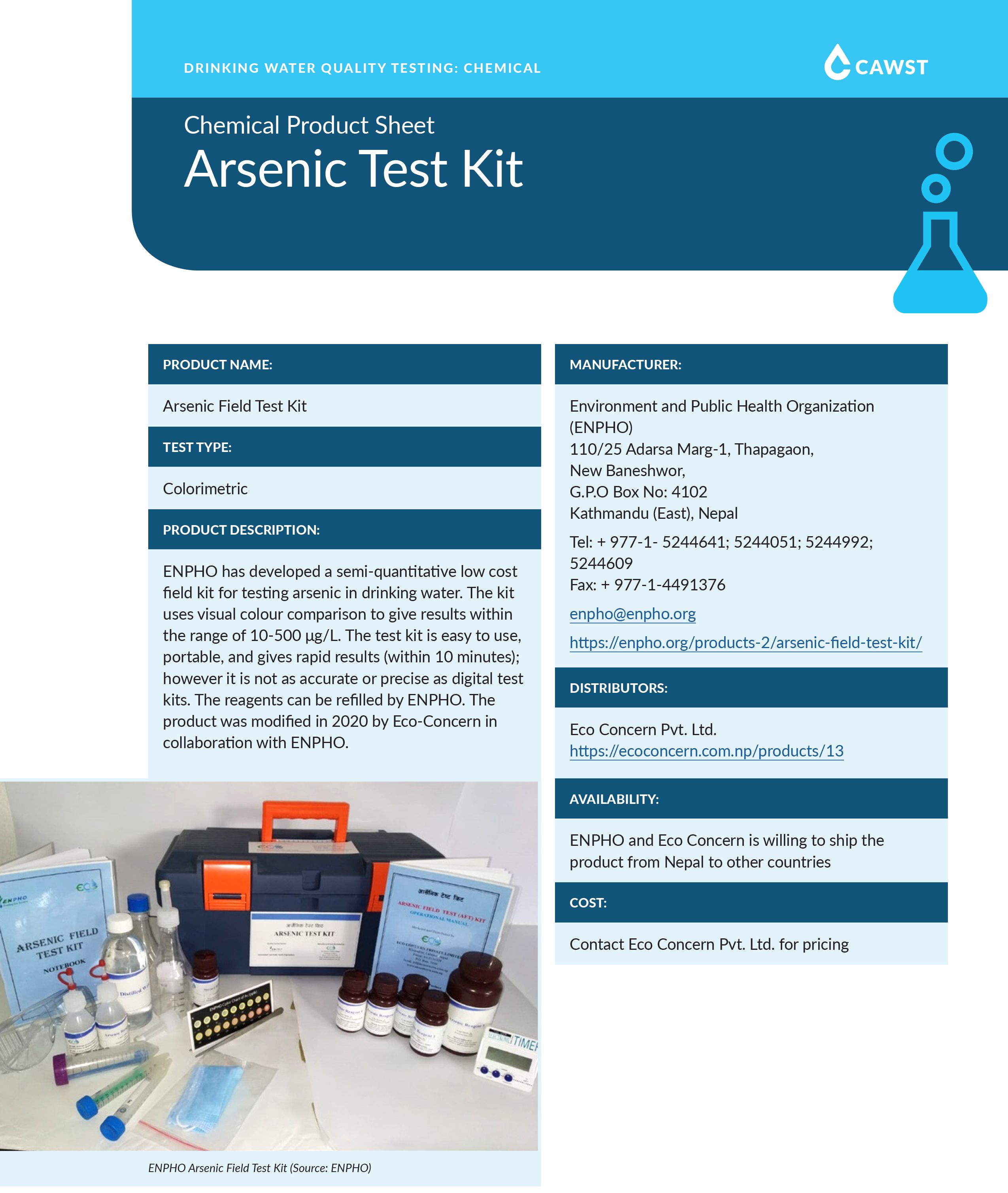 Drinking Water Quality Testing | WASH Resources