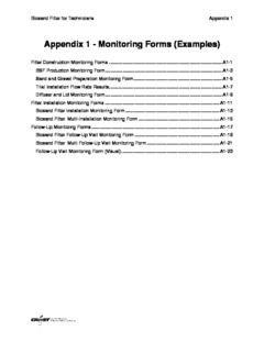 Appendix 1 - Monitoring Forms (BSF for Tech) | WASH Resources