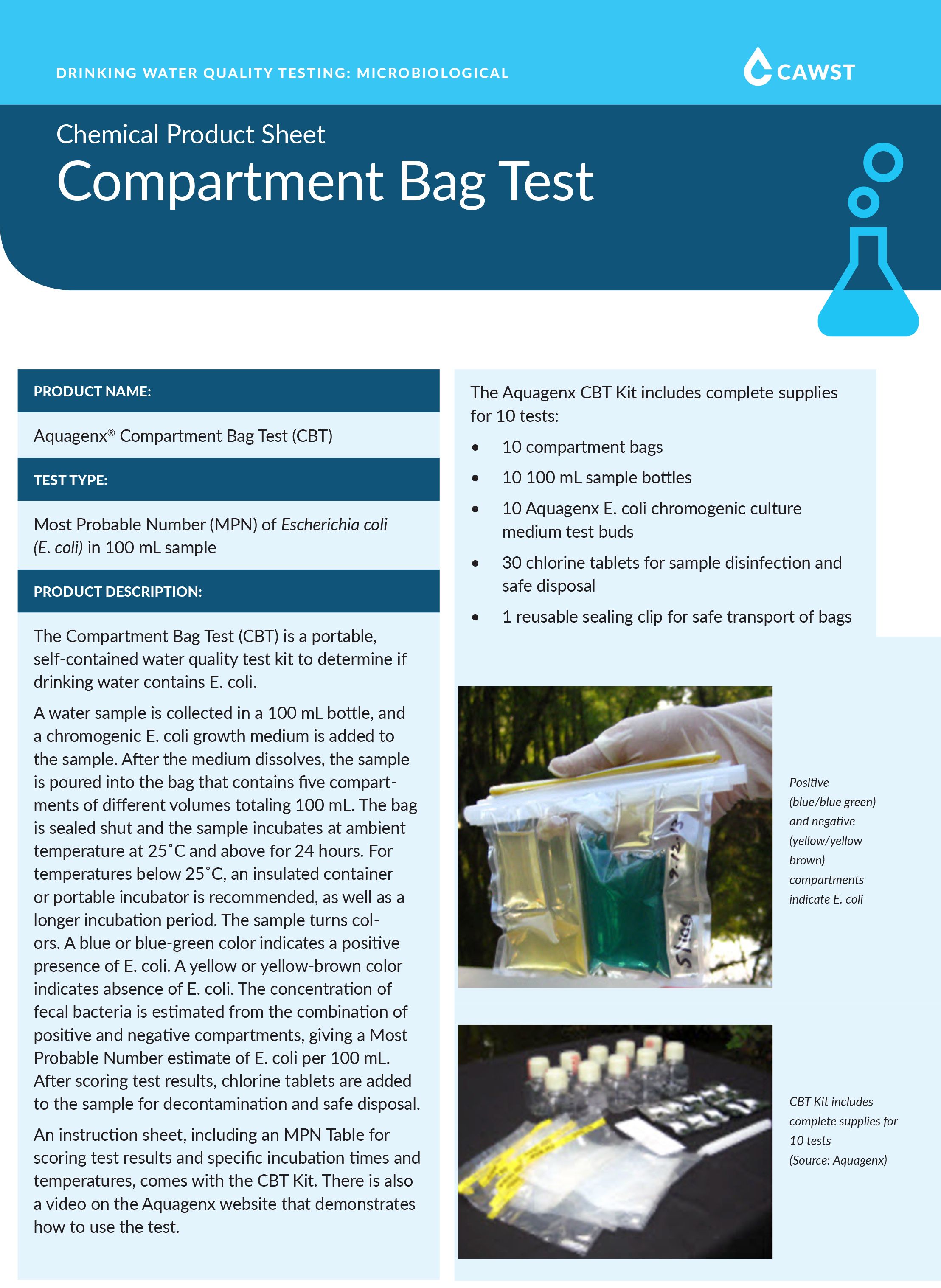 Drinking Water Quality Testing | WASH Resources