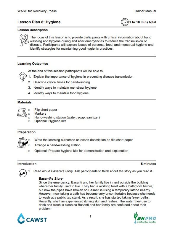 Hygiene | WASH Resources
