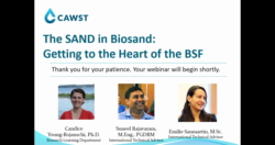 The Sand in Biosand - Getting to the Heart of the Biosand Filter ...