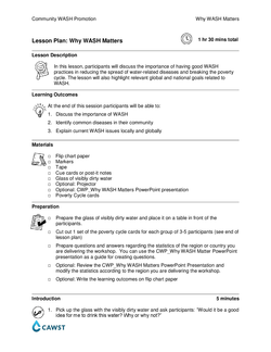 Community WASH Promotion | WASH Resources