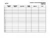 Environmental Sanitation Participant List Template | WASH Resources