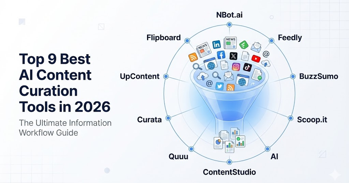 Top 9 Best AI Content Curation Tools in 2026: The Ultimate Information ...