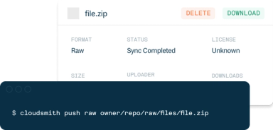 Supported Software Package Formats | Cloudsmith