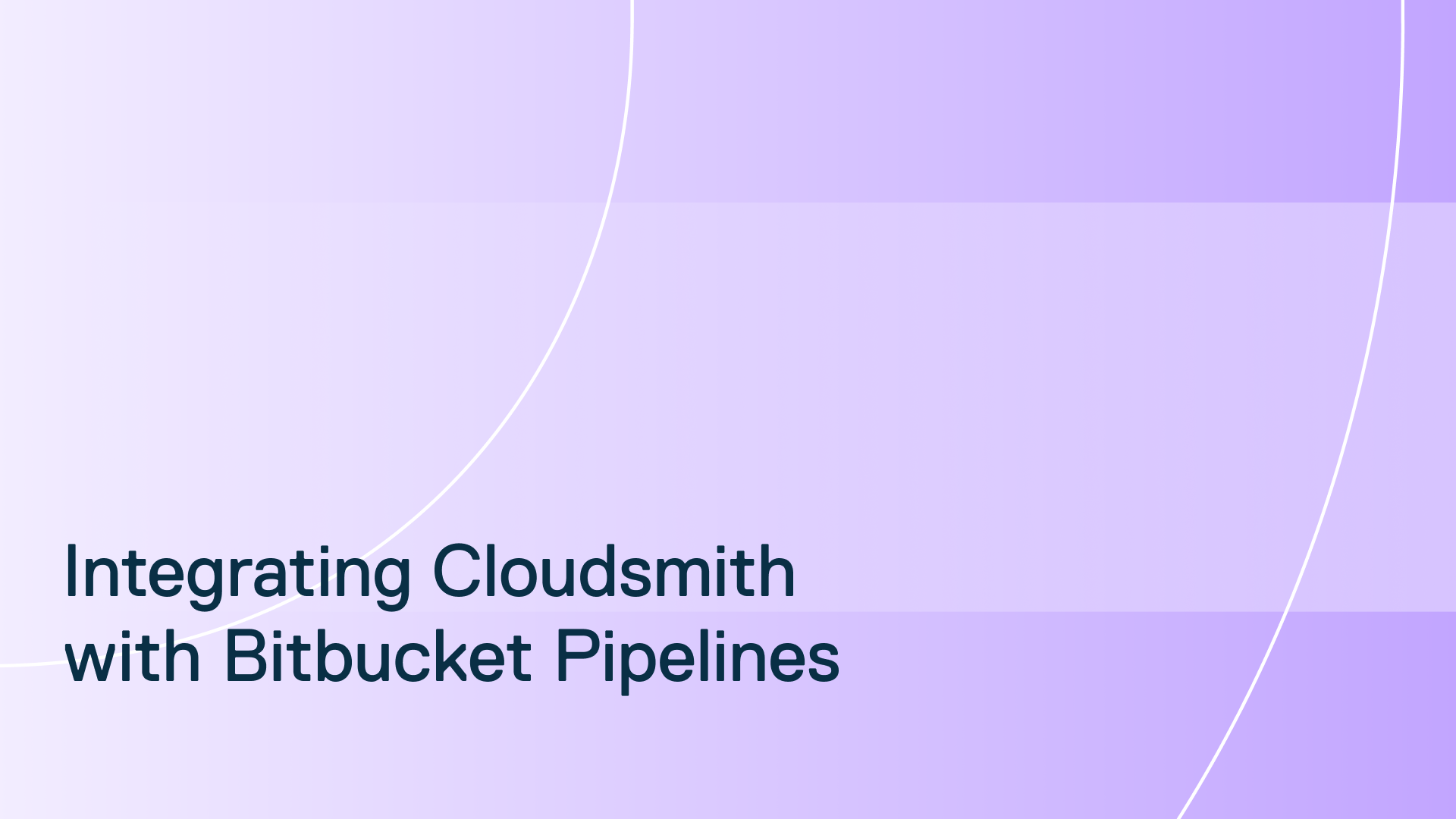 Bitbucket CI/CD Integration | Cloudsmith