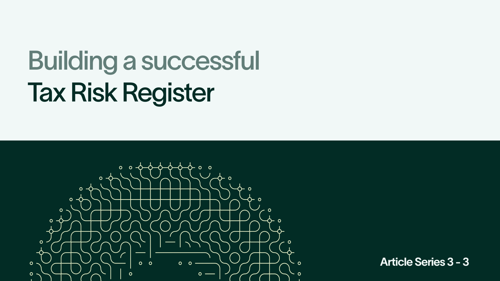 Loctax · Building a successful Tax Risk Register