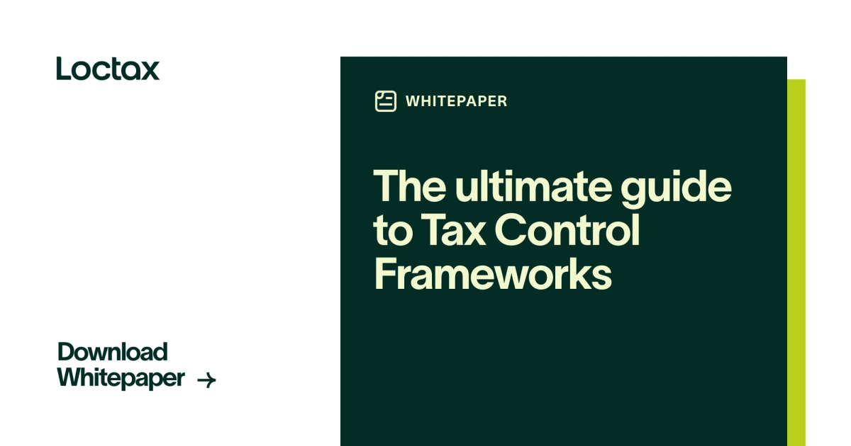 Tax Control Frameworks Demystified