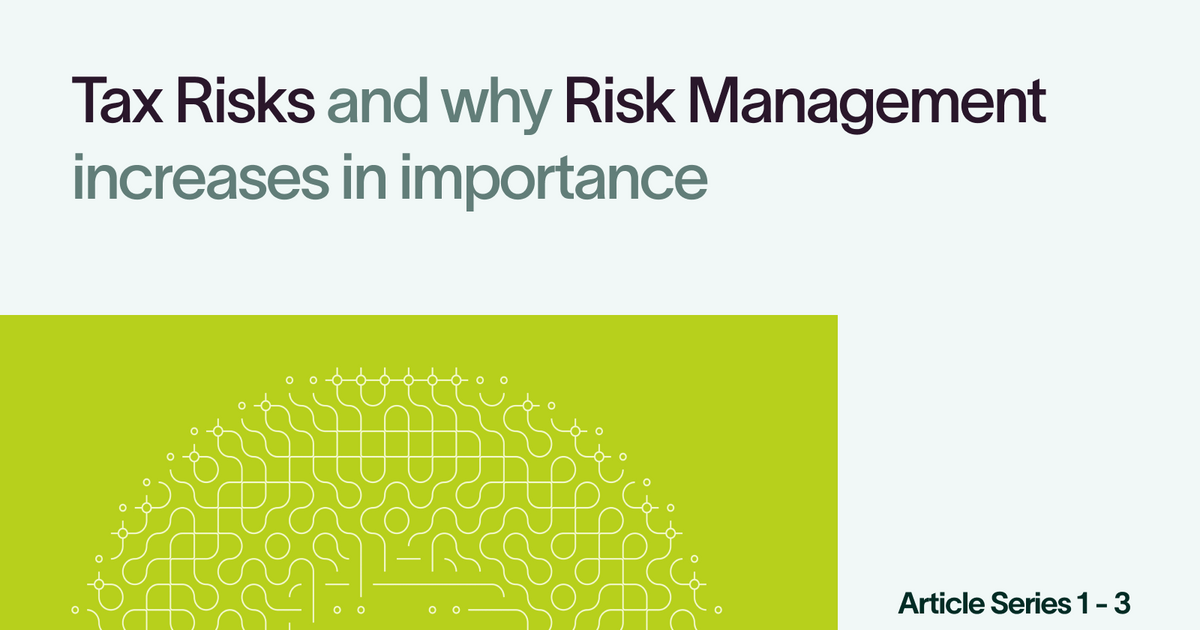 Loctax · Tax Risks and why Risk Management increases in importance