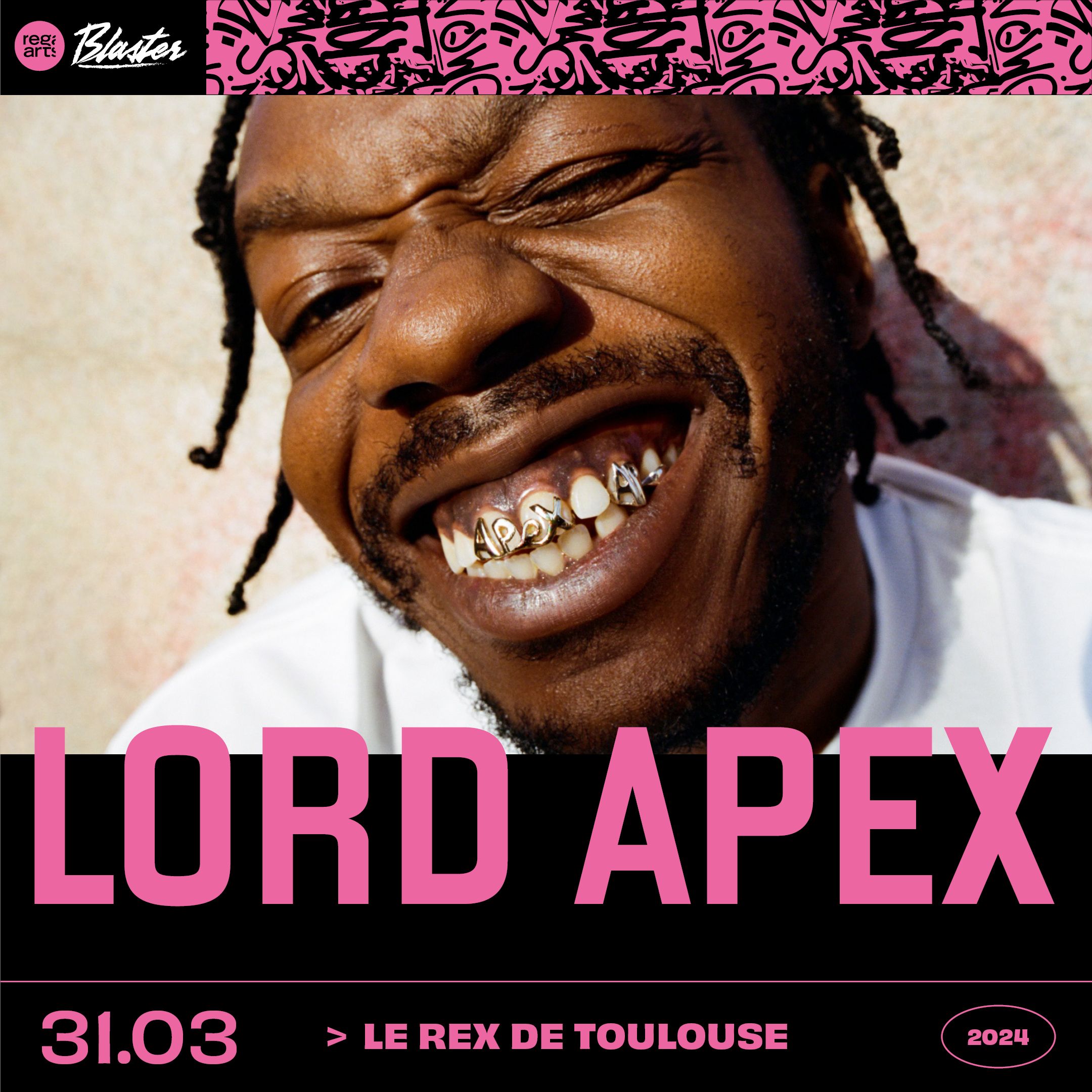 Dimanche 31 mars 2024 : LORD APEX @ Le Rex | Le Bikini