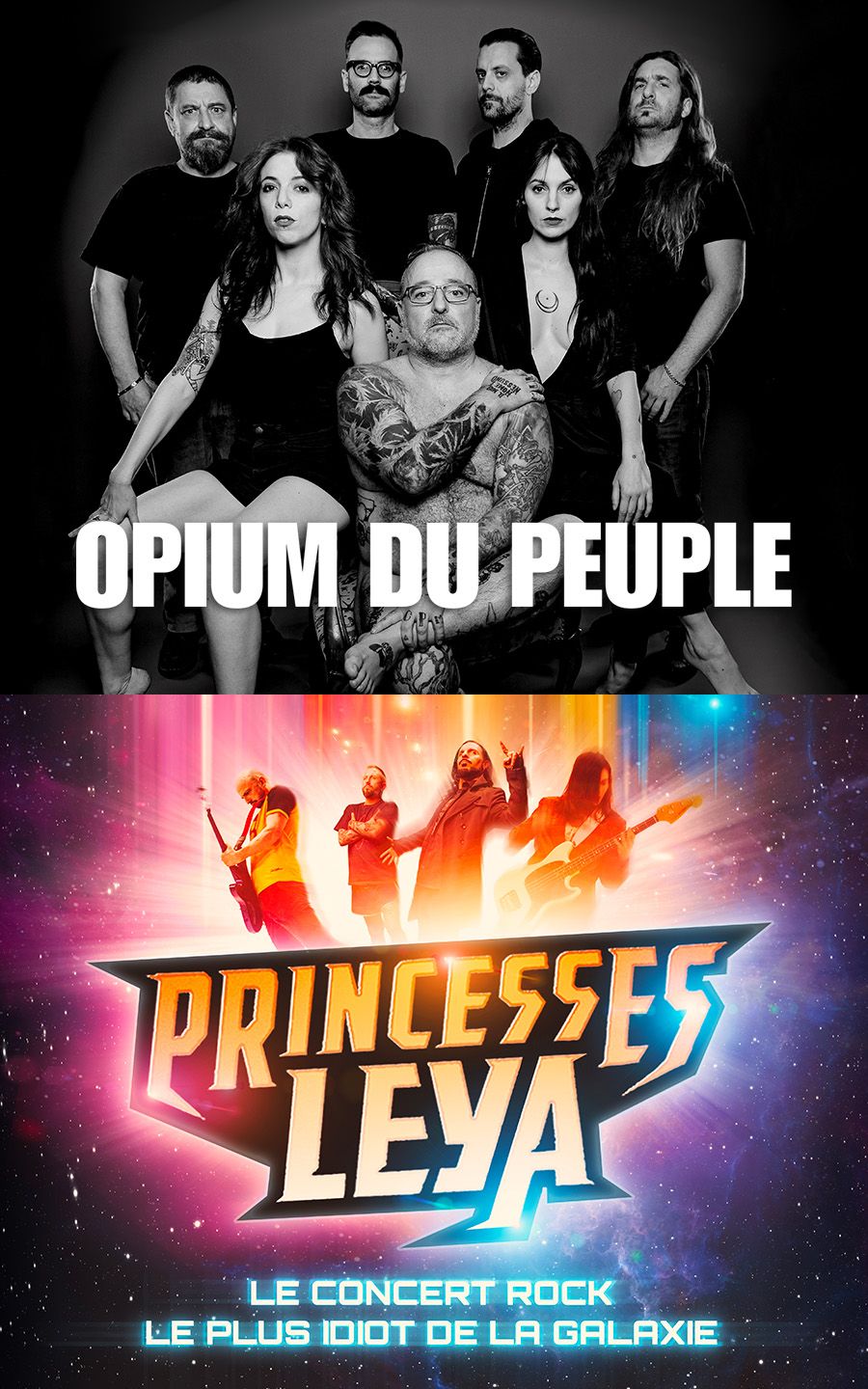 Jeudi 4 avril 2024 : OPIUM DU PEUPLE + PRINCESSES LEYA @ Le Rex | Le Bikini