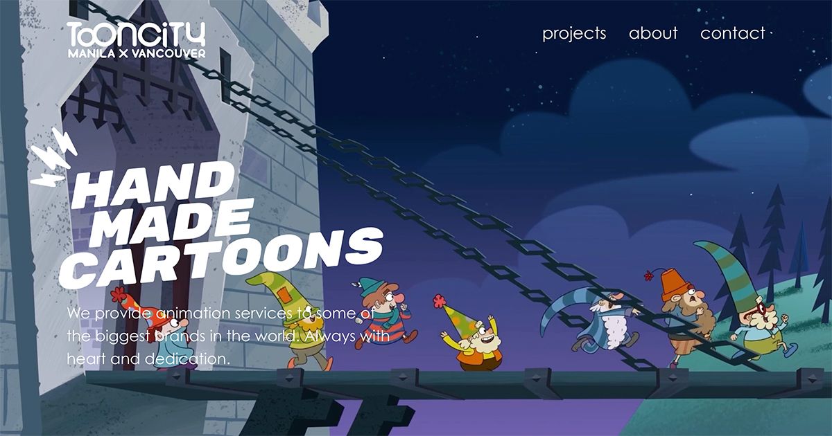 Hand Made Cartoons! | Toon City Animation