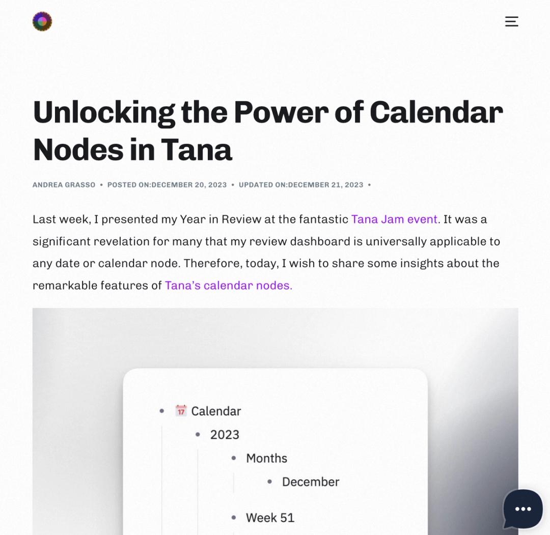 Community resources: Tana for Beginners (2024)