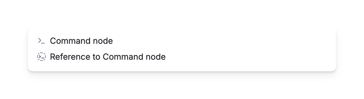 Node types