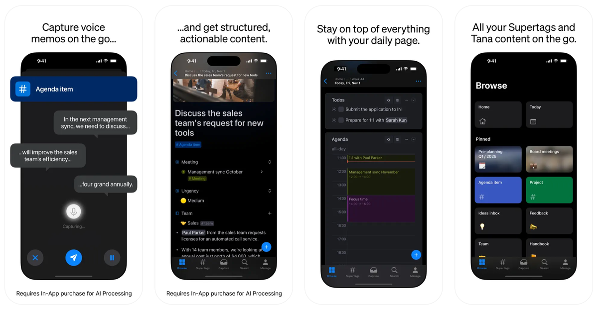 Documentation: Tana mobile app – capture what matters and access your ...